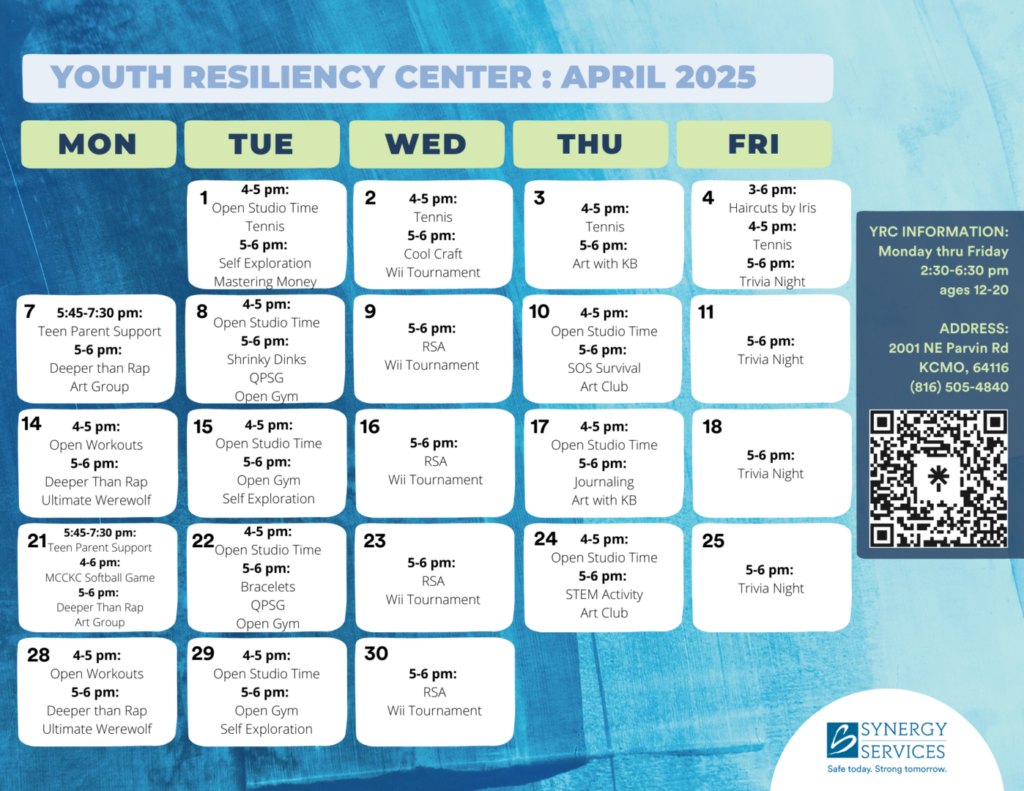 Youth Resiliency Center | Synergy Services
